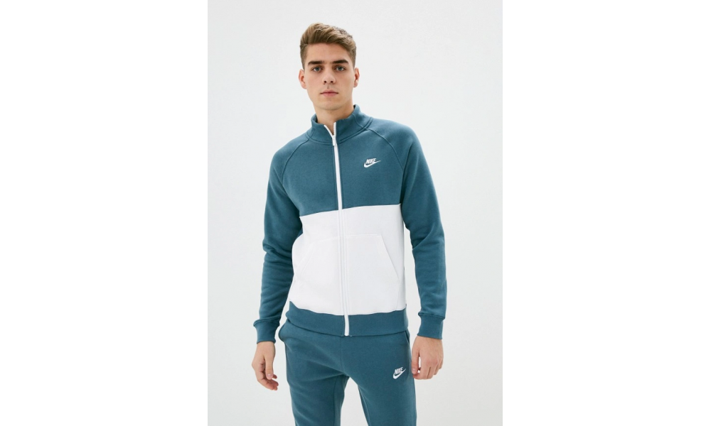 Костюм спортивный мужской Nike бирюзовый купить.